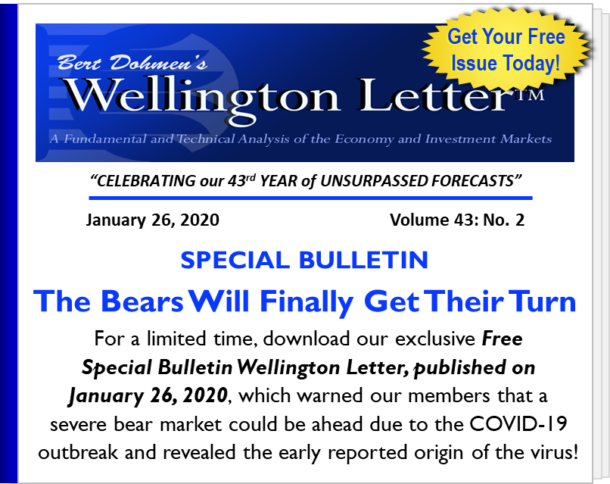 Bert Dohmen's Wellington Letter - Dohmen Capital Research