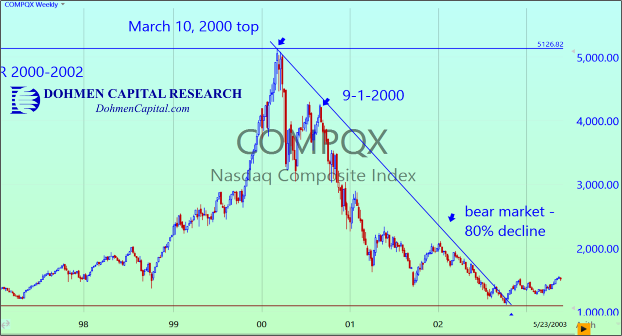 It’s Starting to Look Like the Crash of 2000 All Over Again - Dohmen Capital Research